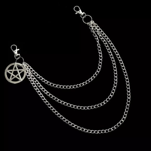 Accessories | Pentagram Punk Chain | Poshmark